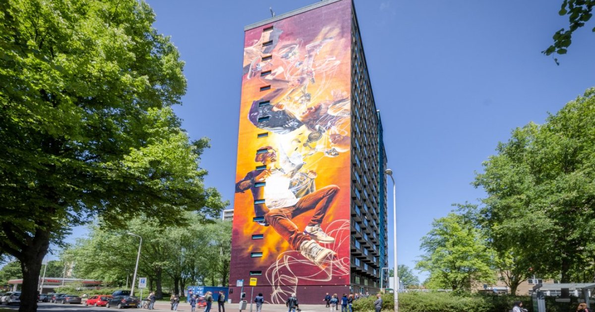 The Hague mural wins one of Dutch Street Art Awards | The Hague Partners